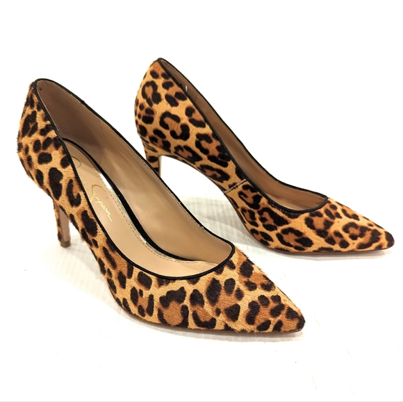 Jessica Simpson | Shoes | Jessica Simpson Carpena Leopard Print Cow ...